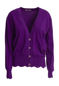 INFLUENCER FANCY HEM - Cardigan - purple - Zalando