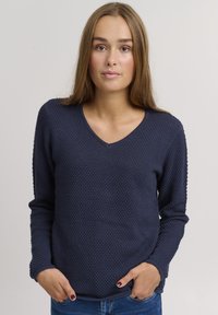 Oxmo OXHANNA - Pullover - total eclipse/noir - ZALANDO.FR