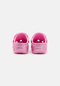 Crocs CLASSIC PLATFORM GLITTER - Heeled mules - pink tweed/pink ...