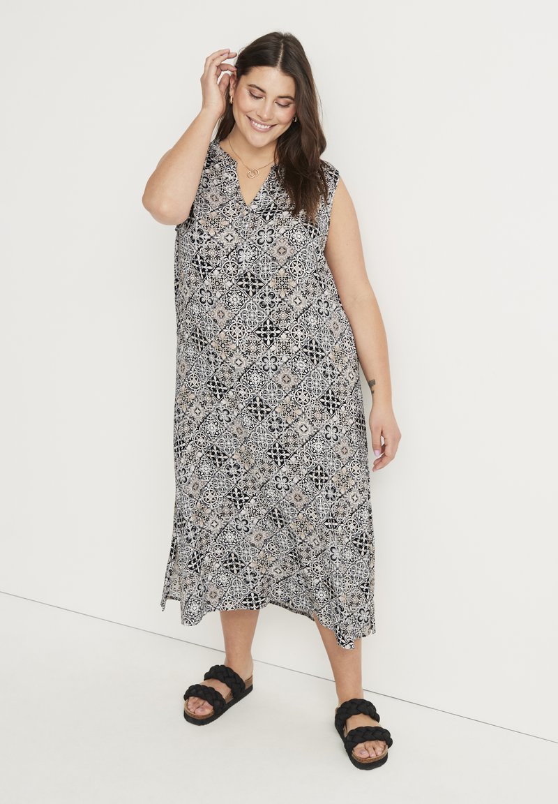 Cellbes of Sweden SLEEVELESS - Jurk - black patterned/zwart - Zalando.be