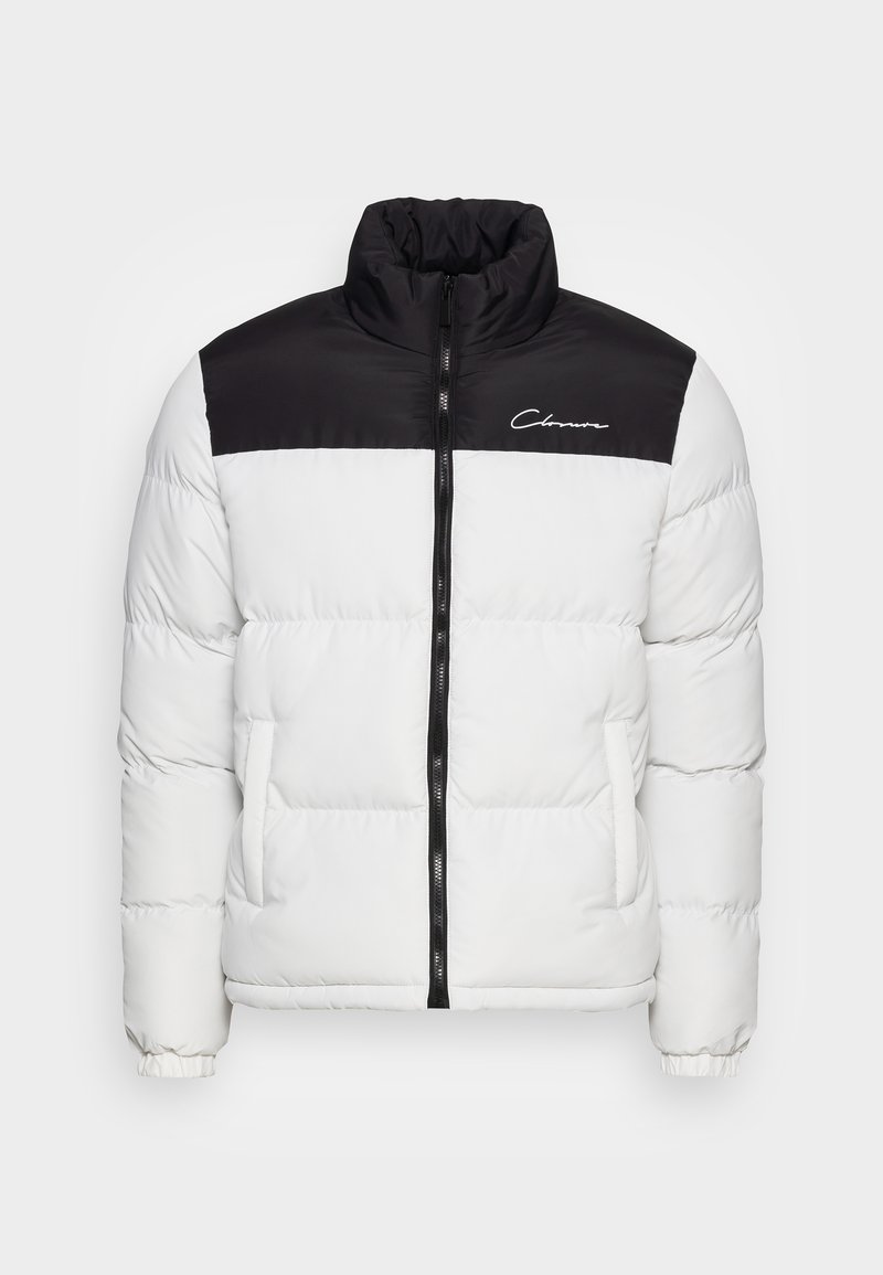 CLOSURE London CONTRAST PUFFER JACKET - Zimná bunda - white/biela ...