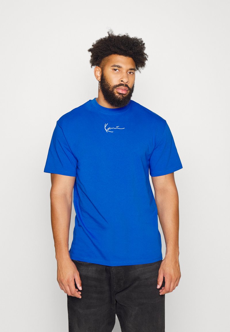 Karl Kani SMALL SIGNATURE ESSENTIAL TEE UNISEX - T-shirts basic - blue ...