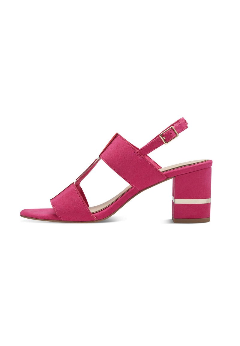 Marco Tozzi High Heel Sandalette - pink red/pink - Zalando.de