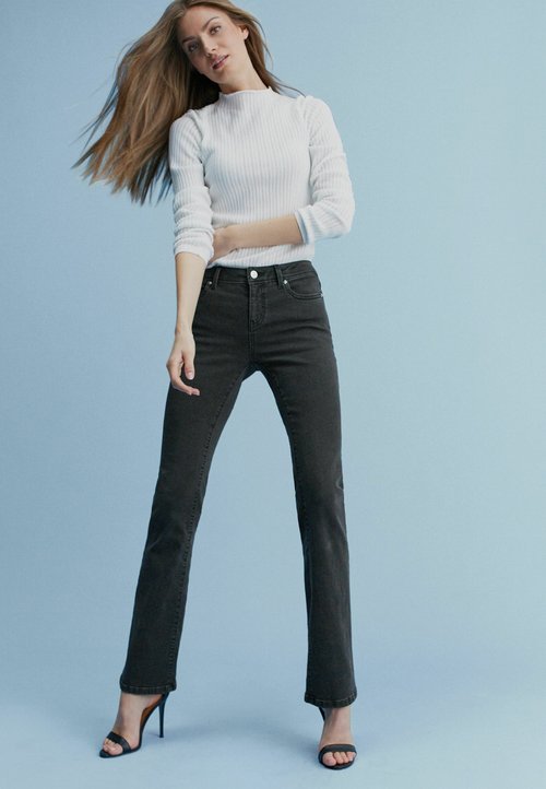 Next SUPER SOFT STANDARD - Jeans Bootcut - rinse blue/blå - Zalando.dk