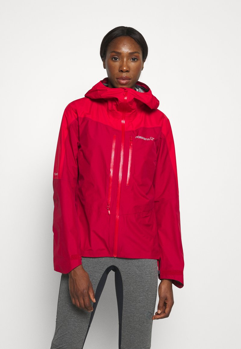 Norrøna FALKETIND PACLITE JACKET - Kuoritakki - jester red/true red ...