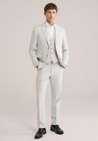 WE Fashion Broek - greige/beige - Zalando.be