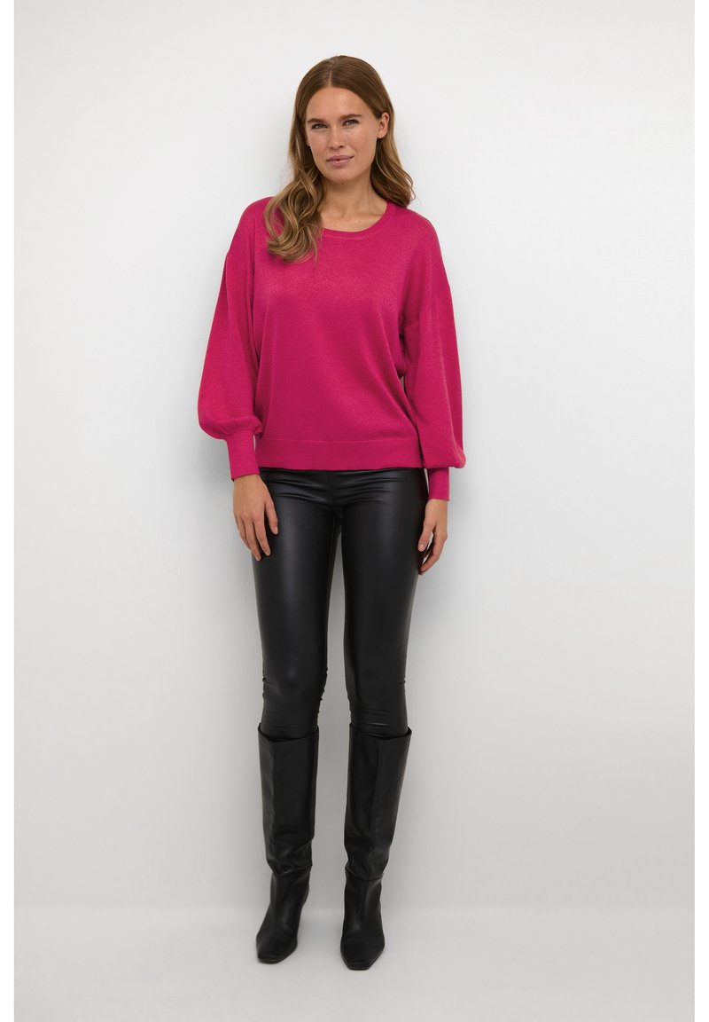 Kaffe Strickpullover - virtual pink/pink - Zalando.at