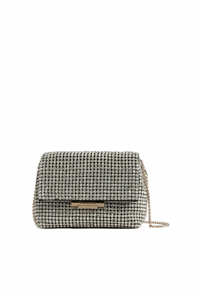 Ted Baker GLITERS UMHÄNGE - Cross body bag - silver/silver-coloured ...