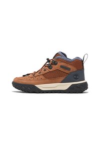 Timberland HIKING - High-top trainers - dark orange nubuck/brown ...