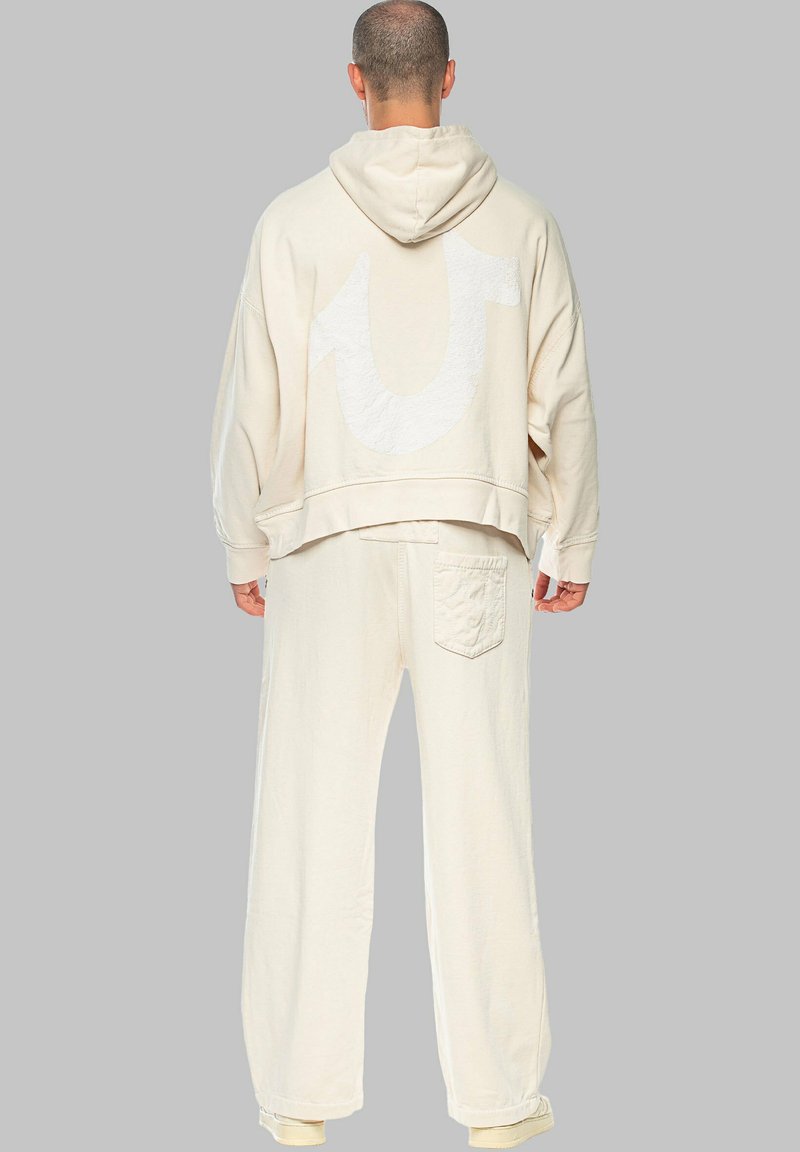 True Religion SEBASTIEN AMI TR LOGO - Kapuzenpullover - winter white ...