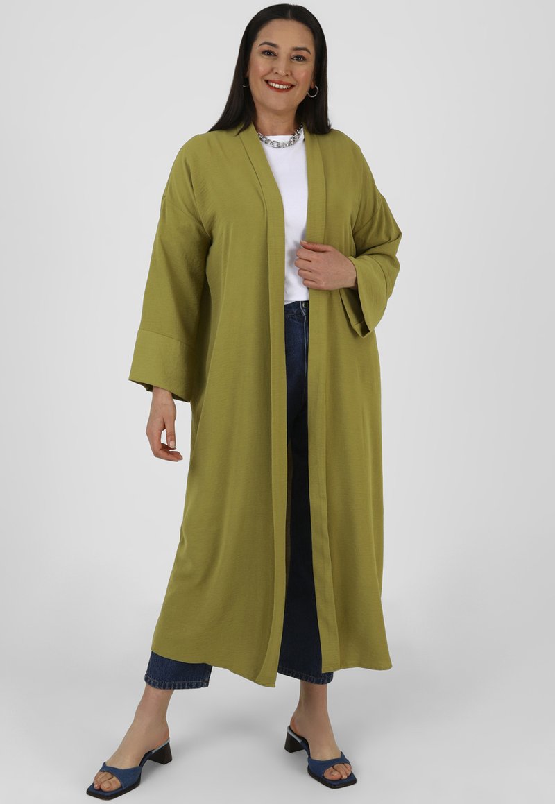 Modanisa KIMONO-ALIA - Chaqueta fina - green/verde - Zalando.es