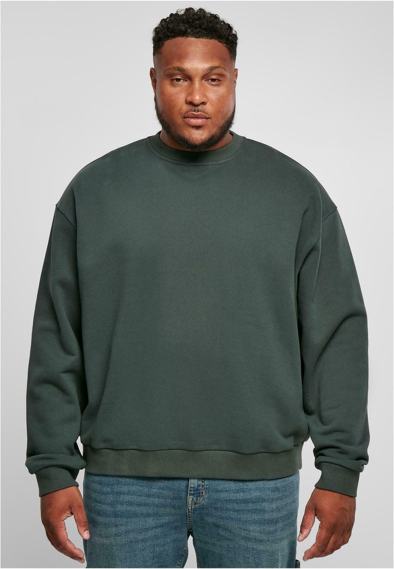 Urban Classics ULTRA HEAVY CREW - Sweater - bottlegreen/groen - Zalando.nl