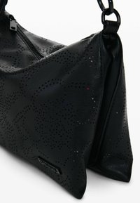 Desigual MEDIUM FLORAL - Handbag - black - Zalando