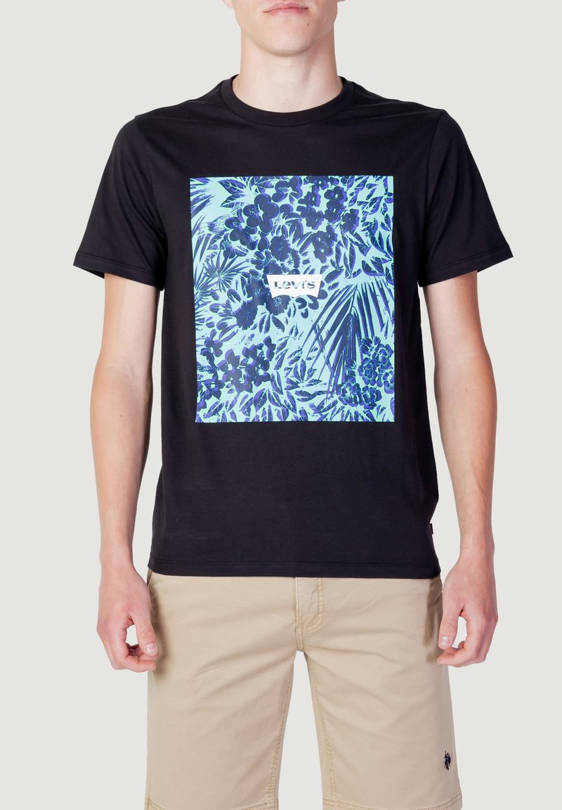 Levi's® GRAPHIC CREWNECK 22491-1398 - T-shirt con stampa - black/nero ...