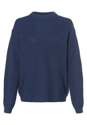 LASCANA RUNDHALS - Strickpullover - hellblau - Zalando.de