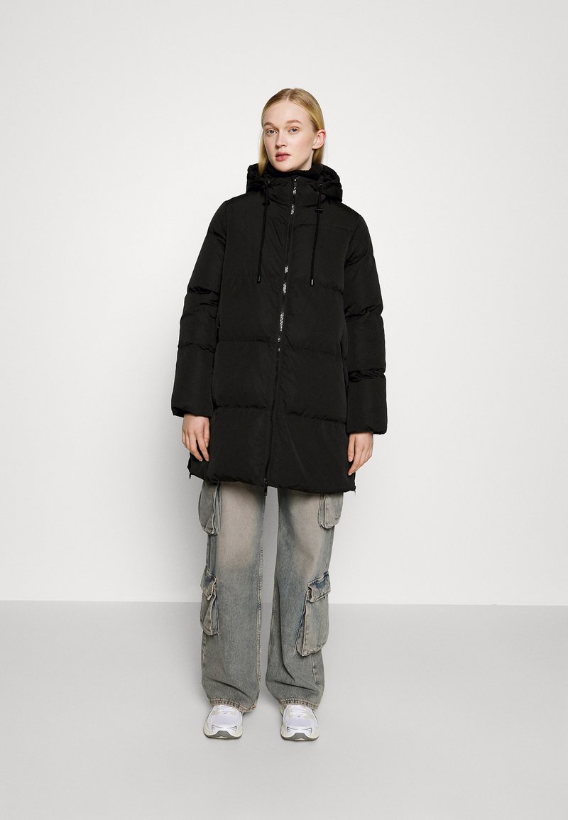 Object Tall OBJLOUISE - Down jacket - black - Zalando.ie