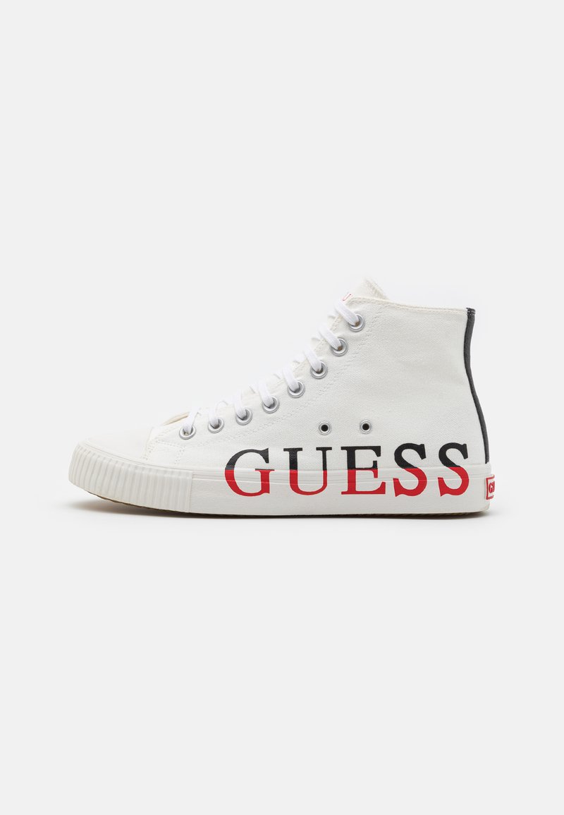 Guess NEW WINNERS MID - High-top trainers - white - Zalando.co.uk