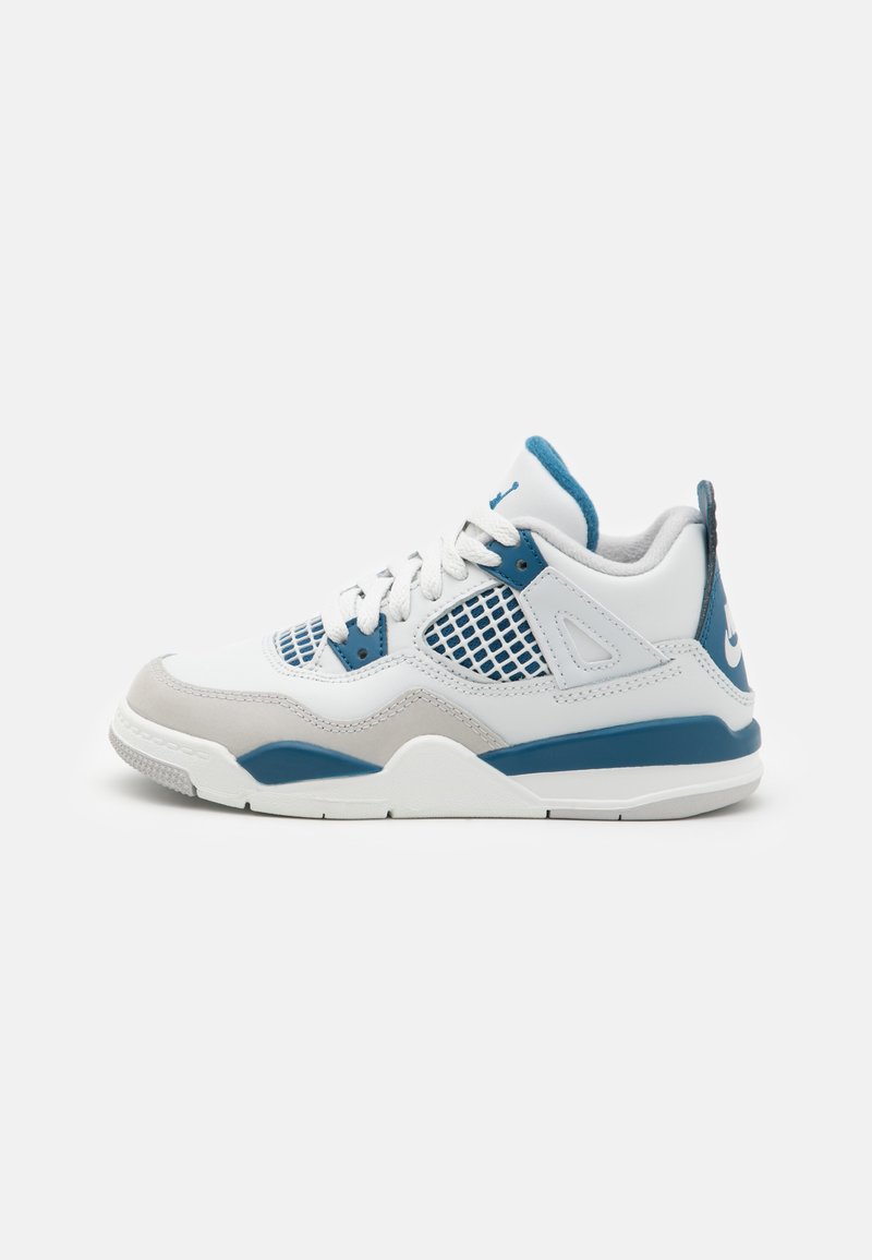 Jordan JORDAN 4 RETRO UNISEX - Basketsko - off white/military blue ...