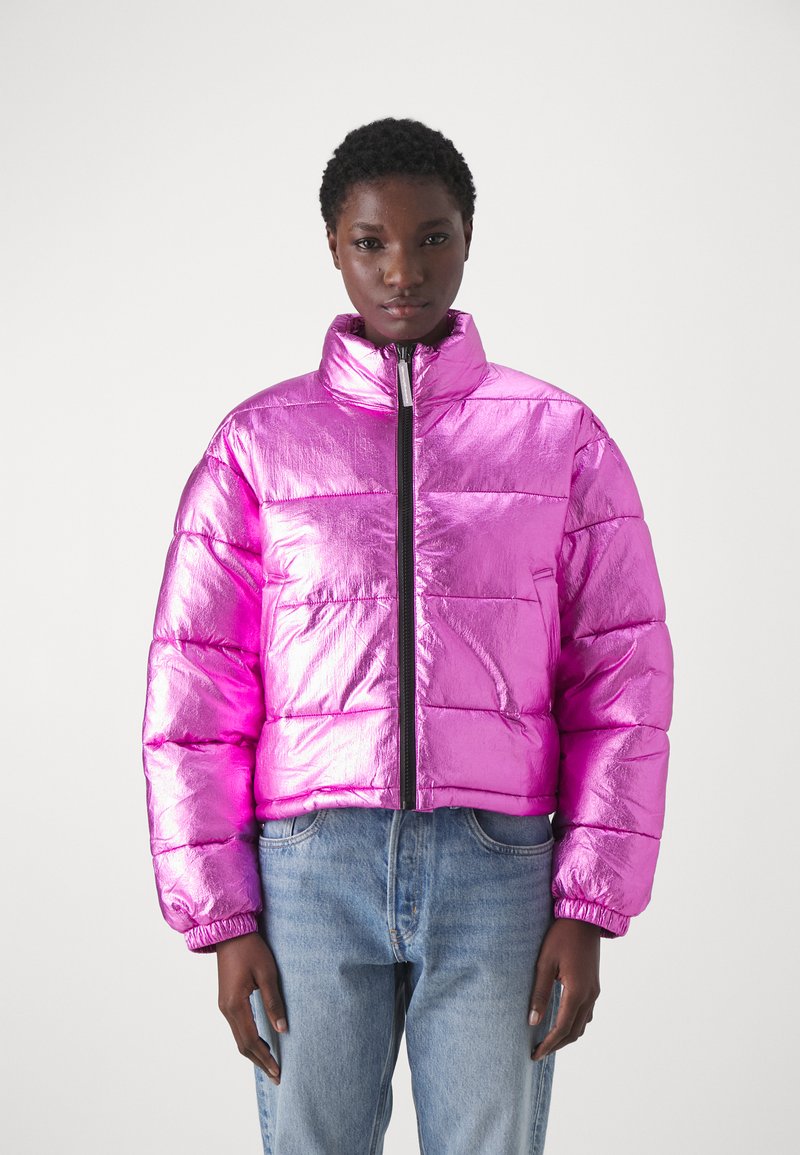 Stieglitz AVILYN PUFFER - Winter jacket - shiny pink/pink - Zalando.ie