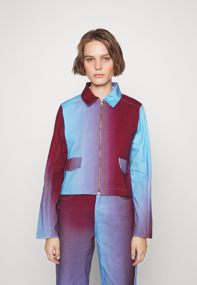 HOSBJERG HEATHER ALEXA JACKET - Veste en jean - blue nightfall/bleu - ZALANDO.BE