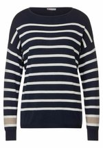 Street One Jumper - blau/dark blue - Zalando.de
