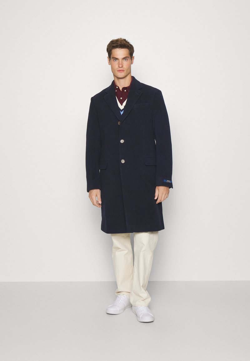 Polo Ralph Lauren PADDOCK SINGLE BREASTED COAT - Klassisk frakke - navy ...