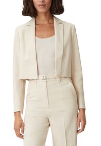 comma KURZ IM BOXY-LOOK - Blazer - beige - Zalando.de