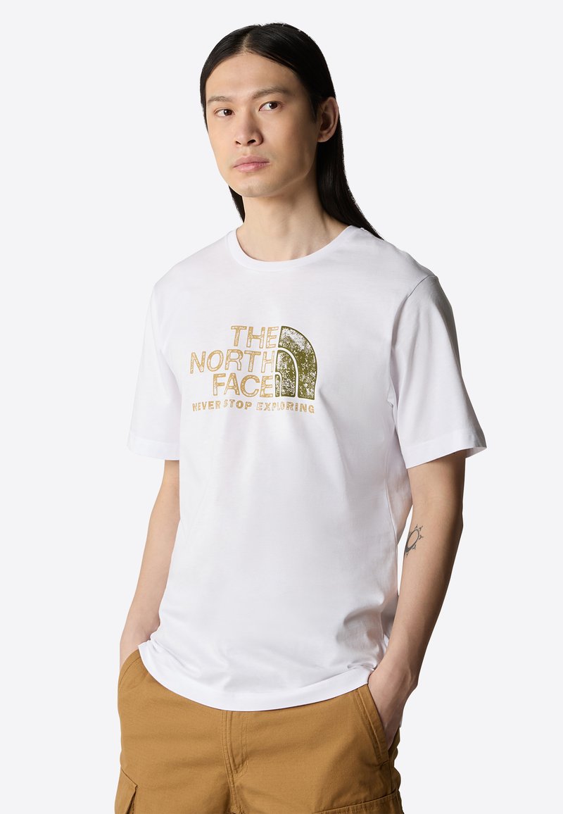 The North Face RUST 2 - T-shirt print - tnf white/wit - Zalando.nl