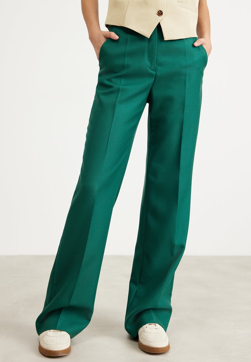 BOSS TIREKA - Stoffhose - open green/grün - Zalando.ch