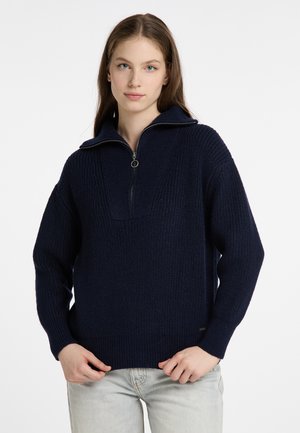 Oxmo NANCY - Pullover - total eclipse melange/bleu - ZALANDO.FR