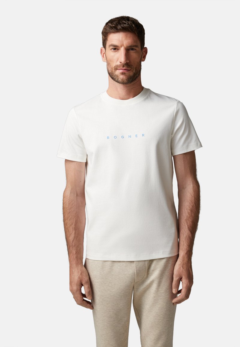 Bogner Print T-shirt - off white/white - Zalando.ie