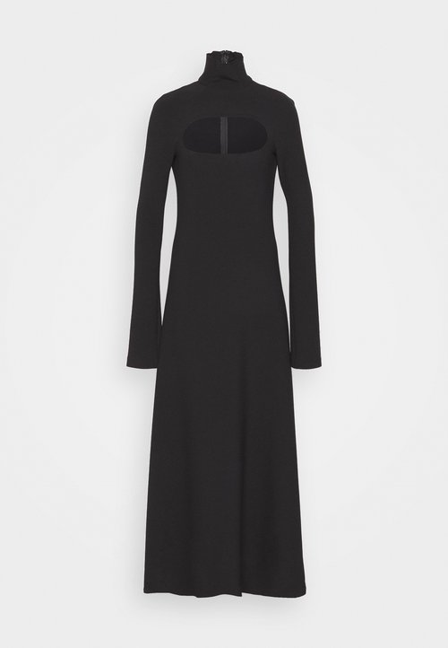 A W A K E Mode Skirt With Basque Detail Jupe Portefeuille Black