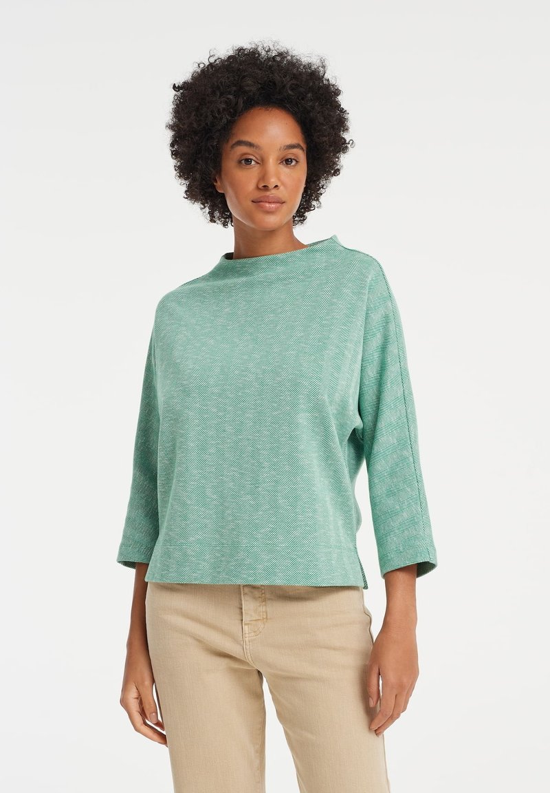 Opus GOBILE - Sweatshirt - tulip green/grün - Zalando.at