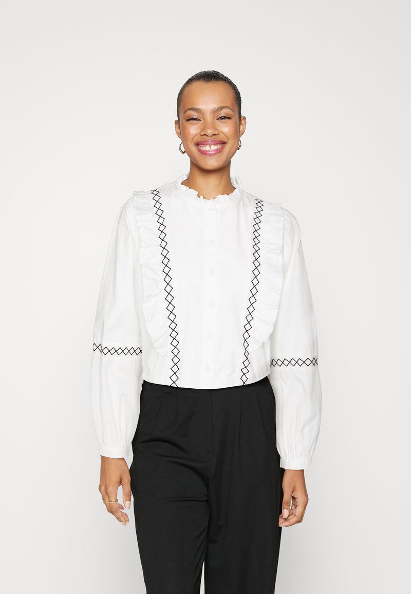 YAS Chemisier - star white/blanc - ZALANDO.FR