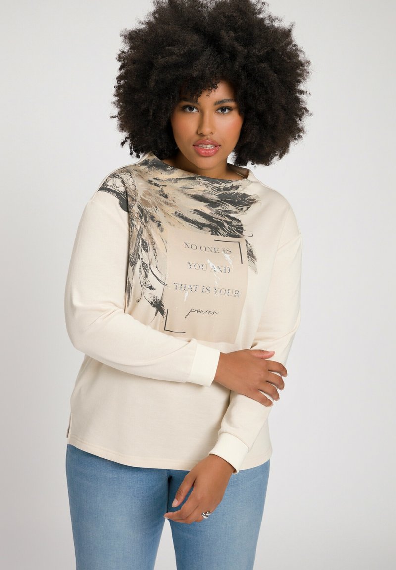 Ulla Popken Sweatshirt - beige - Zalando.ch