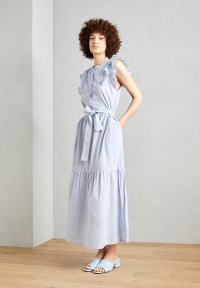 Lollys Laundry DRESS - Maxikjole - light blue/lyseblå - Zalando.no
