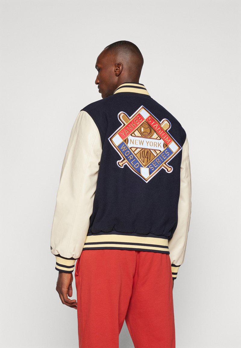 New Era MLB NEW YORK YANKEES PATCH VARSITY JACKET - Outdoor jacket ...