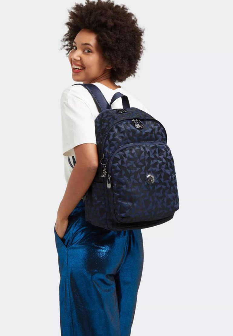 Kipling DELIA M - Mochila - endless navy jacquard/azul royal - Zalando.es