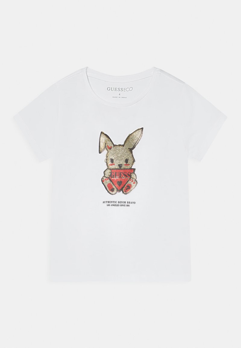 Guess TODDLER - T-shirt con stampa - pure white/bianco - Zalando.it