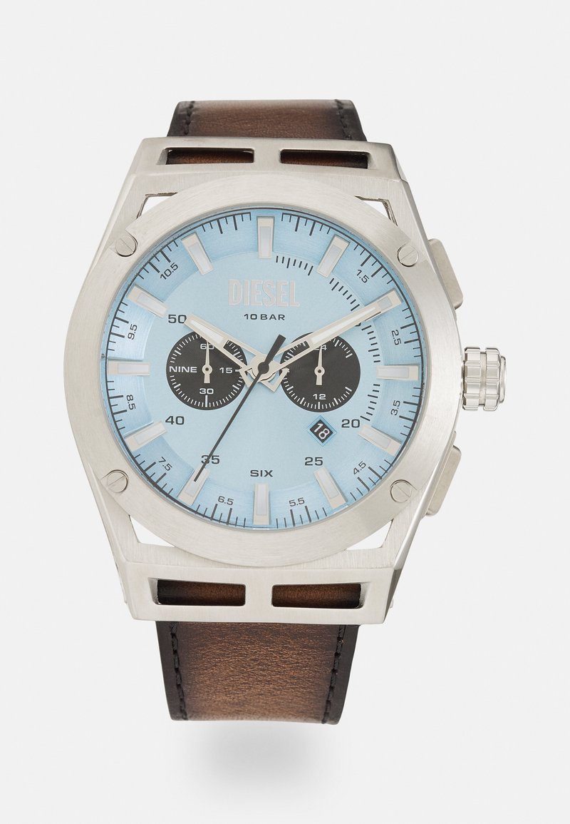 Diesel TIMEFRAME - Watch - brown/blue/brown - Zalando.co.uk
