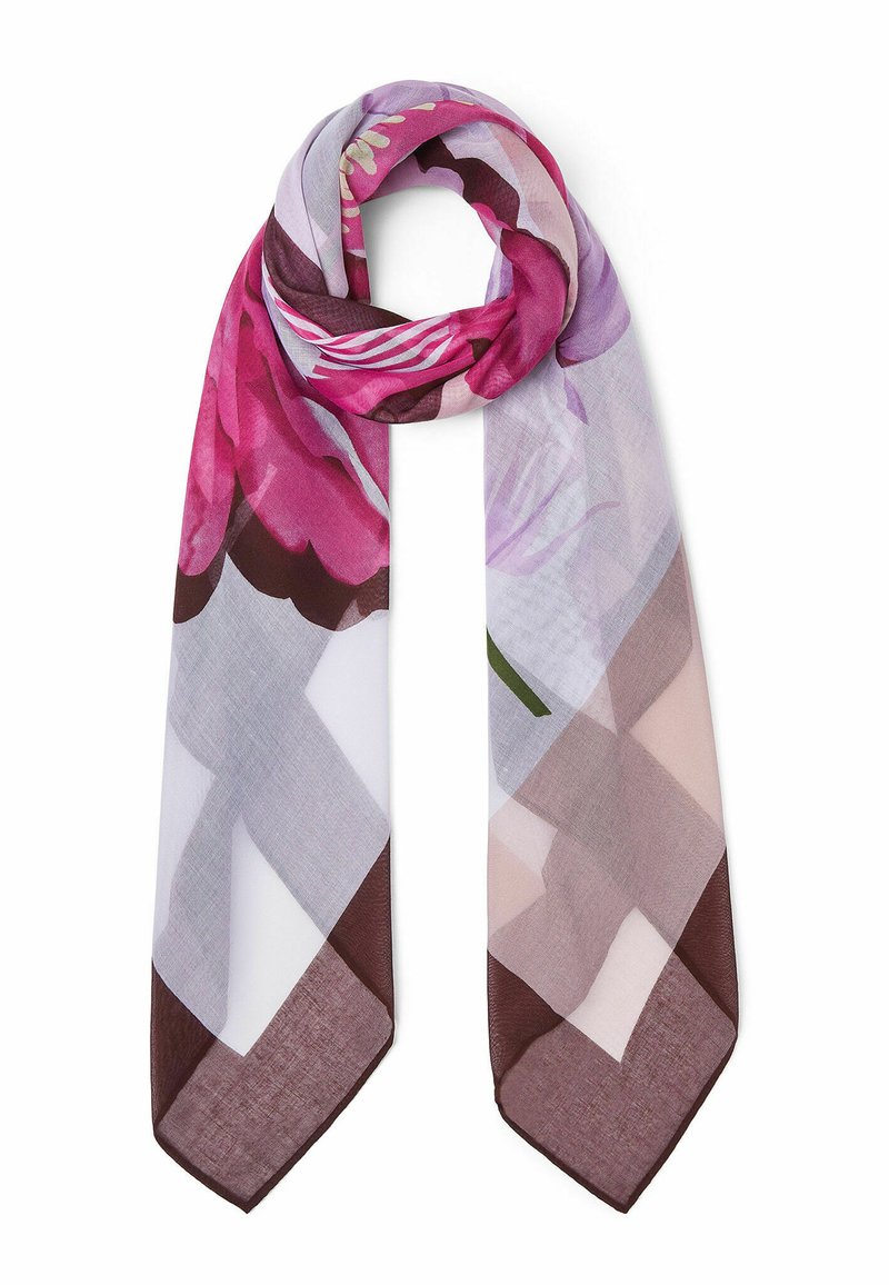 LIU JO LARGE COLOUR-BLOCK - Šála - pink/růžová - Zalando.cz