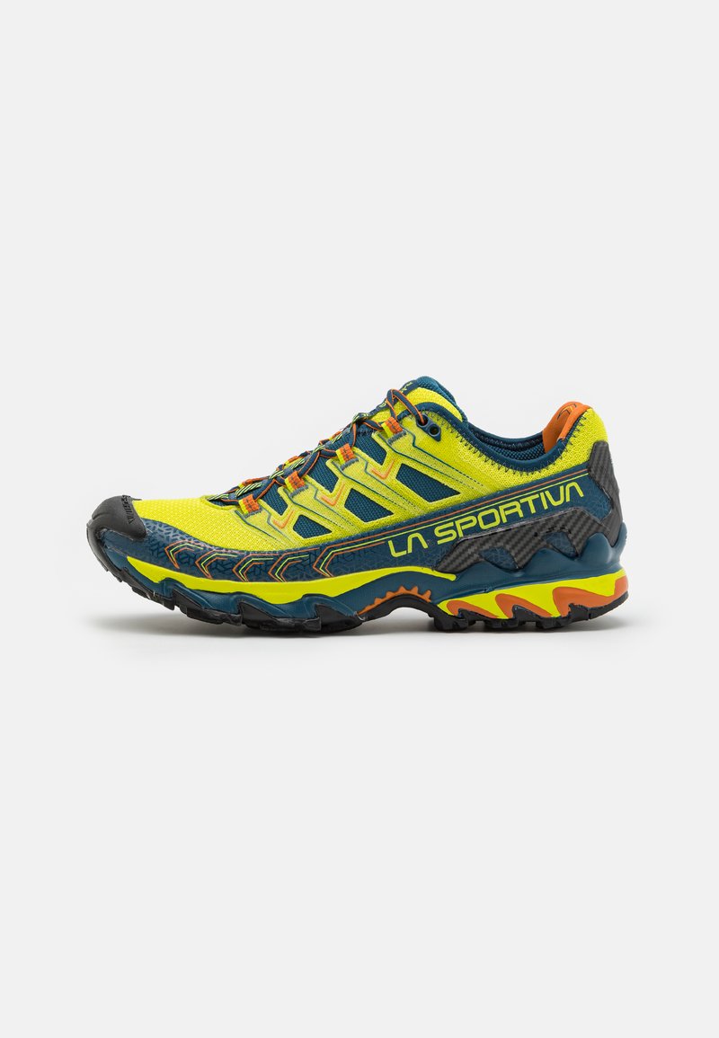 La Sportiva ULTRA RAPTOR II - Løpesko for mark - lime punch/storm blue ...