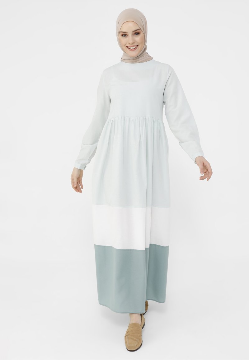 Modanisa CREW NECK MODEST REFKA - Vestito lungo - green/verde - Zalando.it