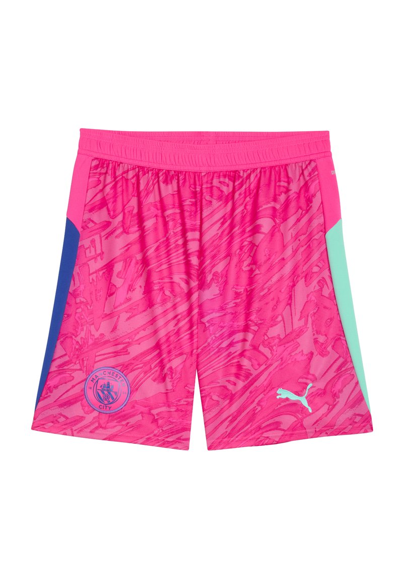 Puma MANCHESTER CITY 25/26 - Short de sport - fluro pink pes aquatic ...