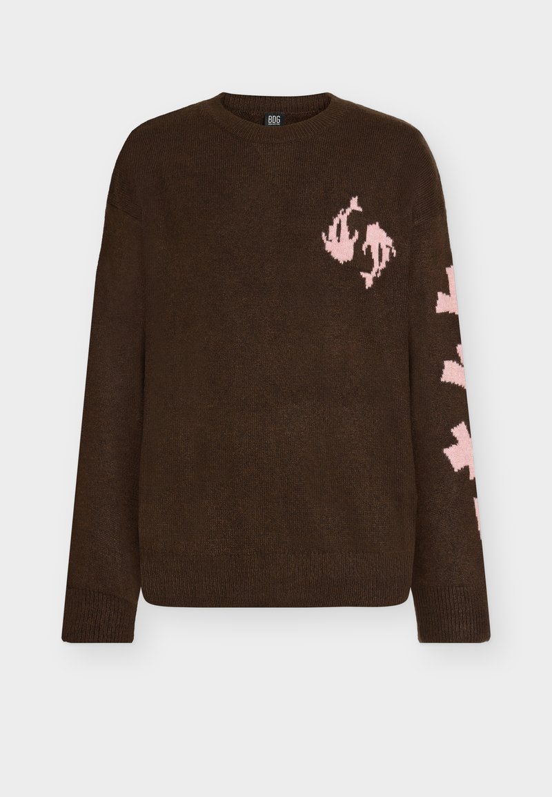 BDG Urban Outfitters KOI FISH - Maglione - brown/marrone - Zalando.it
