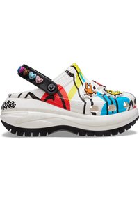 Crocs KEITH HARING MEGA CRUSH - Clogs - black/metallic black - Zalando