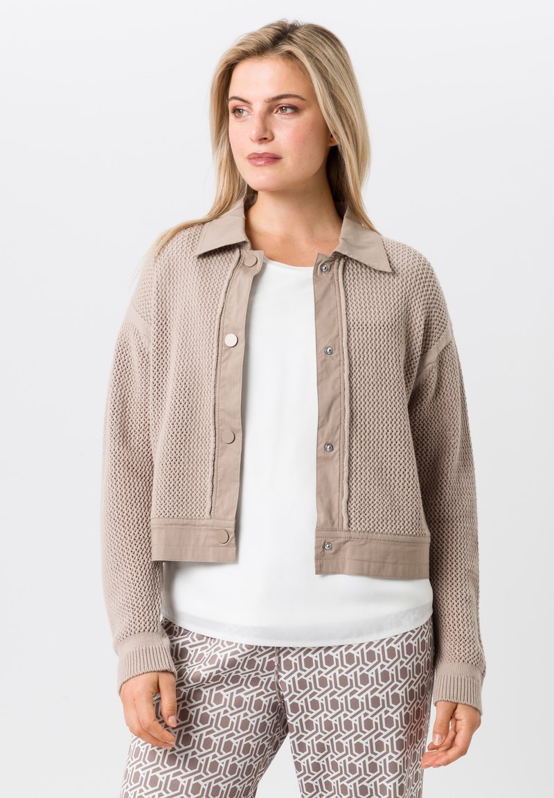 TUZZI Cardigan - light topas/brown - Zalando
