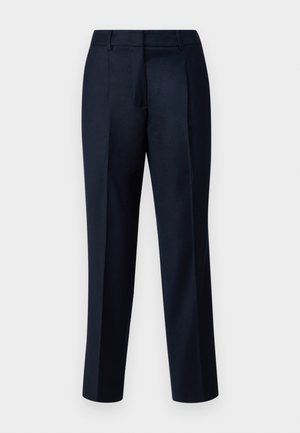Polo Ralph Lauren CROPPED SLIM FIT TWILL CHINO TROUSER - Pantalones chinos - newport navy/azul ...