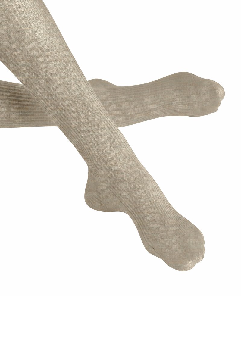 FALKE FAMILY RIB - Collants - linen mel/beige - ZALANDO.FR