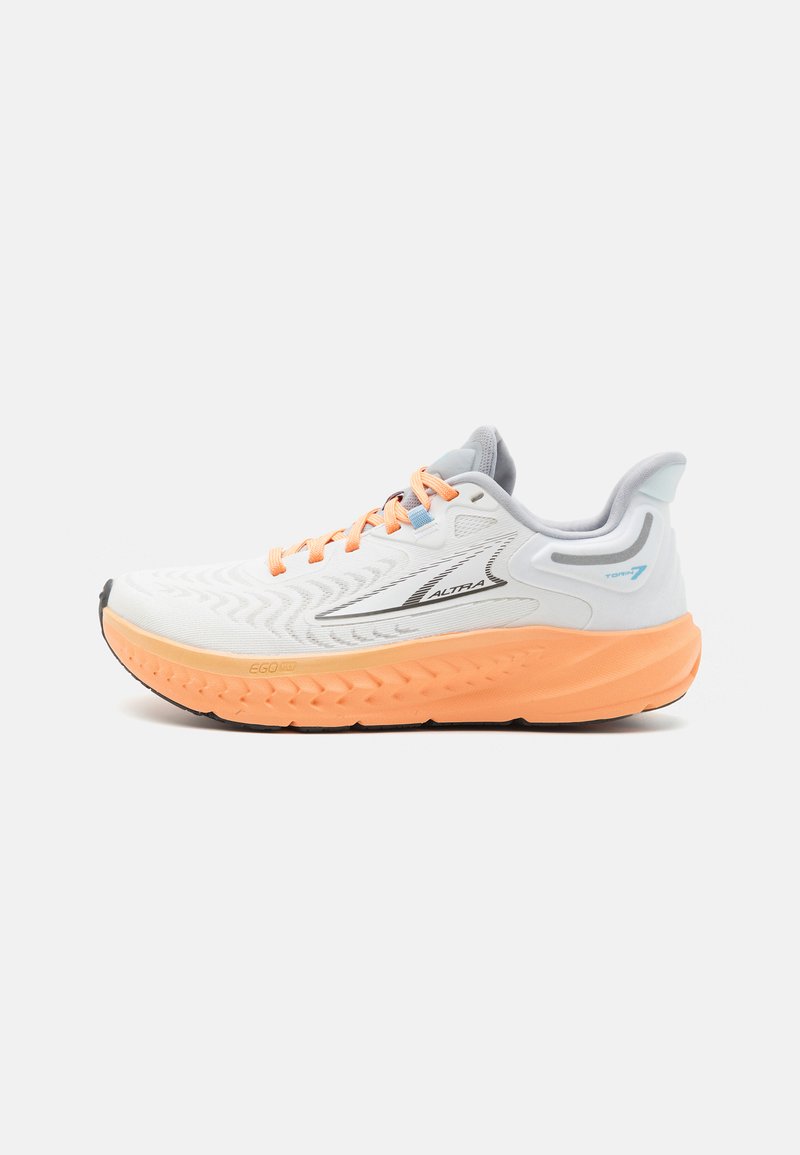 Altra TORIN 7 ROAD - Neutral running shoes - gray/orange/grey - Zalando